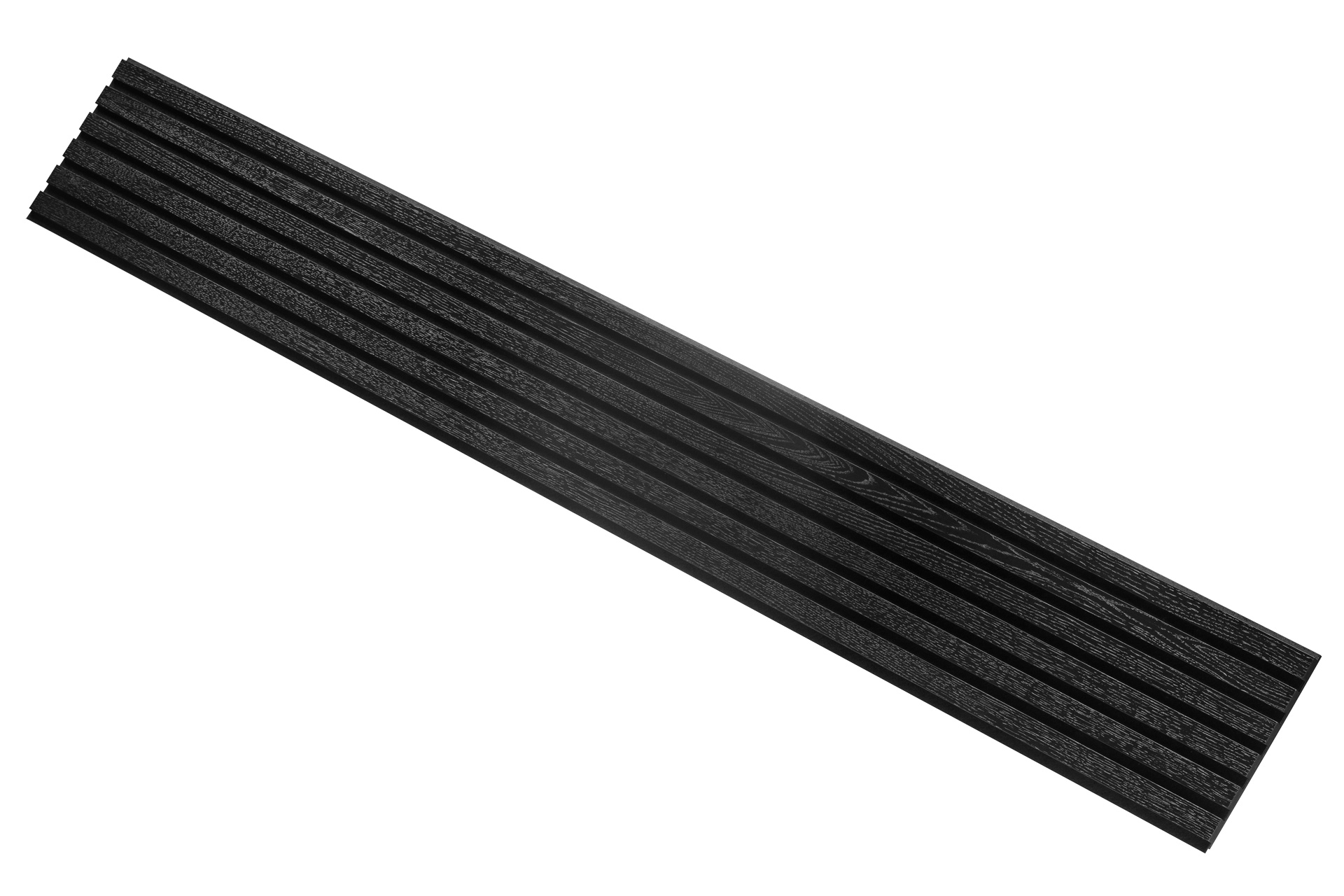 Akustikpanel Basic Sortlakeret 240cm. - Akustik panel i sortmalet